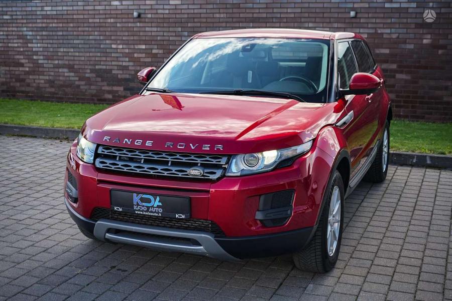 Sarkans Land Rover Range Rover Evoque 2015 Marijampole, ar dzinēja tilpumu 2.18 L un nobraukumu 289 tūkst. km par 10750 €, foto 5 vietnē AUTOMOTO.COM.LV