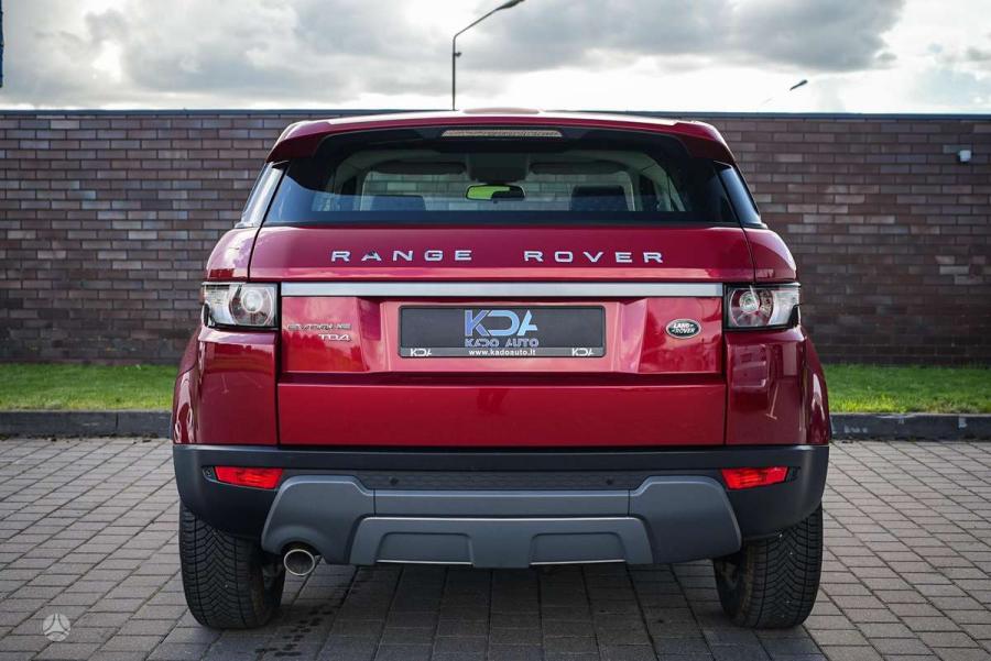 Sarkans Land Rover Range Rover Evoque 2015 Marijampole, ar dzinēja tilpumu 2.18 L un nobraukumu 289 tūkst. km par 10750 €, foto 11 vietnē AUTOMOTO.COM.LV