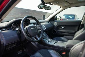 Sarkans Land Rover Range Rover Evoque 2015 Marijampole, ar dzinēja tilpumu 2.18 L un nobraukumu 289 tūkst. km par 10750 €, foto 27 vietnē AUTOMOTO.COM.LV
