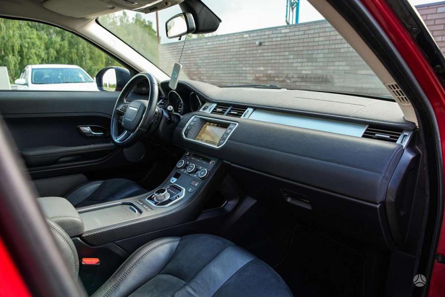 Sarkans Land Rover Range Rover Evoque 2015 Marijampole, ar dzinēja tilpumu 2.18 L un nobraukumu 289 tūkst. km par 10750 €, foto 39 vietnē AUTOMOTO.COM.LV