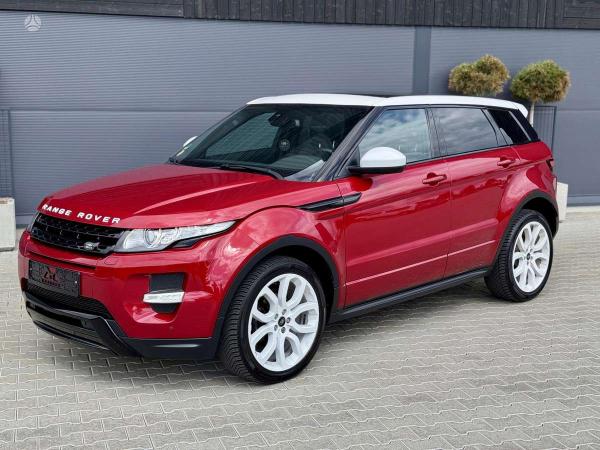 Red Land Rover Range Rover Evoque 2015 in Siauliai, with an engine capacity of 2.18 L and mileage of 150 thousand km for 14650 €, photo 2 on AUTOMOTO.COM.LV