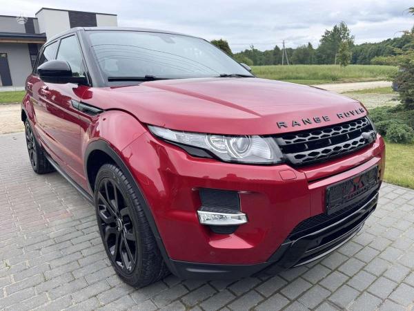 Sarkans Land Rover Range Rover Evoque 2015 Šauļi, ar dzinēja tilpumu 2.18 L un nobraukumu 159 tūkst. km par 13950 €, foto 1 vietnē AUTOMOTO.COM.LV