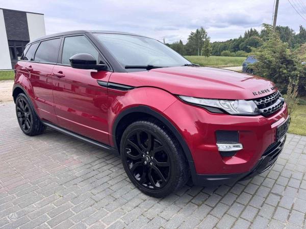 Sarkans Land Rover Range Rover Evoque 2015 Šauļi, ar dzinēja tilpumu 2.18 L un nobraukumu 159 tūkst. km par 13950 €, foto 2 vietnē AUTOMOTO.COM.LV