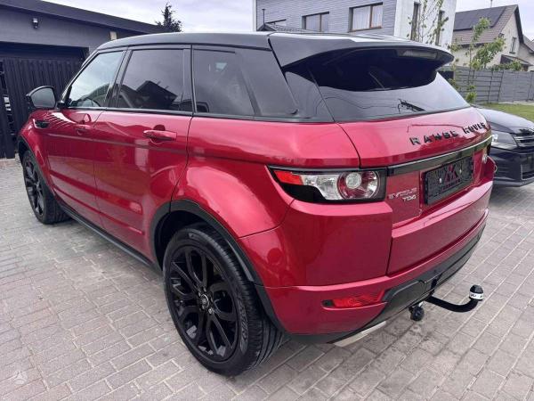 Sarkans Land Rover Range Rover Evoque 2015 Šauļi, ar dzinēja tilpumu 2.18 L un nobraukumu 159 tūkst. km par 13950 €, foto 9 vietnē AUTOMOTO.COM.LV