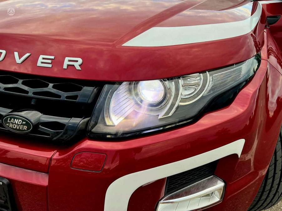 Красный Ленд Ровер Рендж Ровер Эвок 2015 в Утена, объемом двигателя 2.18 л и пробегом 235 тыс. км за 13750 €, фото 22 на AUTOMOTO.COM.LV