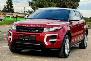 Red Land Rover Range Rover Evoque 2015 in Utena, with an engine capacity of 2.18 L and mileage of 235 thousand km for 13750 €, photo  on AUTOMOTO.COM.LV