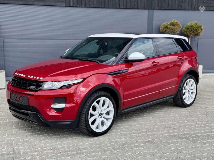 Sarkans Land Rover Range Rover Evoque 2015 Šauļi, ar dzinēja tilpumu 2.18 L un nobraukumu 150 tūkst. km par 14650 €, foto 3 vietnē AUTOMOTO.COM.LV