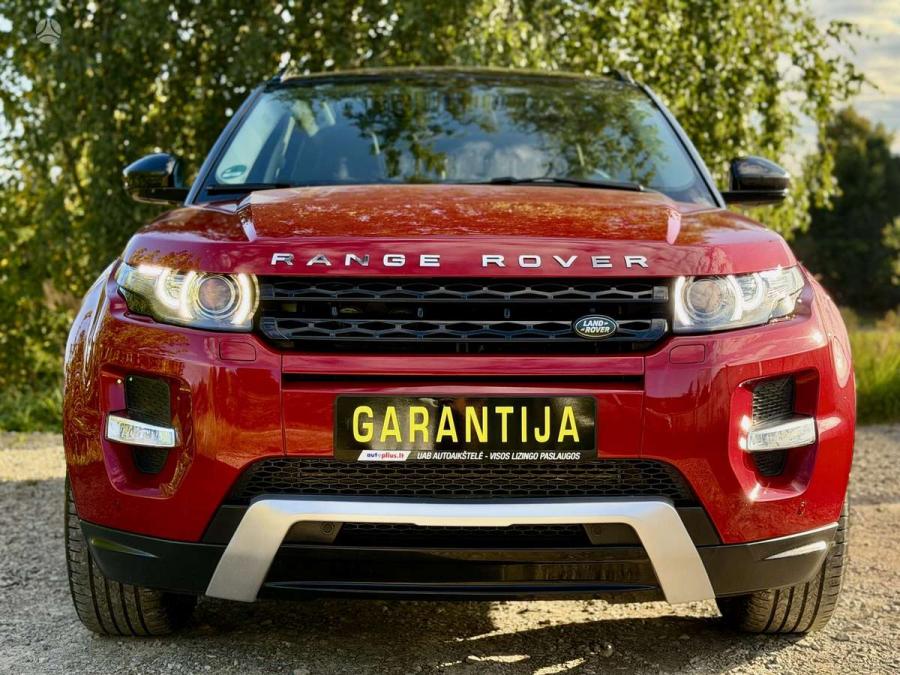 Red Land Rover Range Rover Evoque 2015 in Siauliai, with an engine capacity of 2.18 L and mileage of 275 thousand km for 14999 €, photo 6 on AUTOMOTO.COM.LV