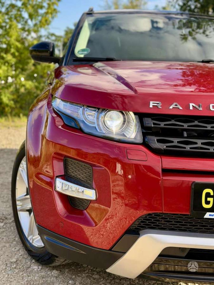 Red Land Rover Range Rover Evoque 2015 in Siauliai, with an engine capacity of 2.18 L and mileage of 275 thousand km for 14999 €, photo 20 on AUTOMOTO.COM.LV
