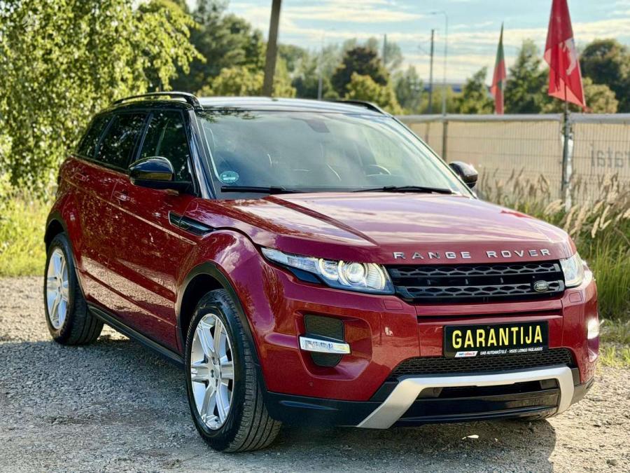 Red Land Rover Range Rover Evoque 2015 in Siauliai, with an engine capacity of 2.18 L and mileage of 275 thousand km for 14999 €, photo 22 on AUTOMOTO.COM.LV