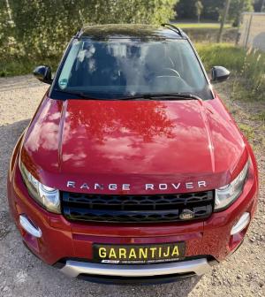 Red Land Rover Range Rover Evoque 2015 in Siauliai, with an engine capacity of 2.18 L and mileage of 275 thousand km for 14999 €, photo 26 on AUTOMOTO.COM.LV
