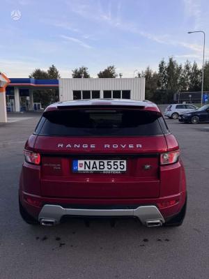 Sarkans Land Rover Range Rover Evoque 2015 Viļņa, ar dzinēja tilpumu 2.00 L un nobraukumu 126 tūkst. km par 14500 €, foto 5 vietnē AUTOMOTO.COM.LV