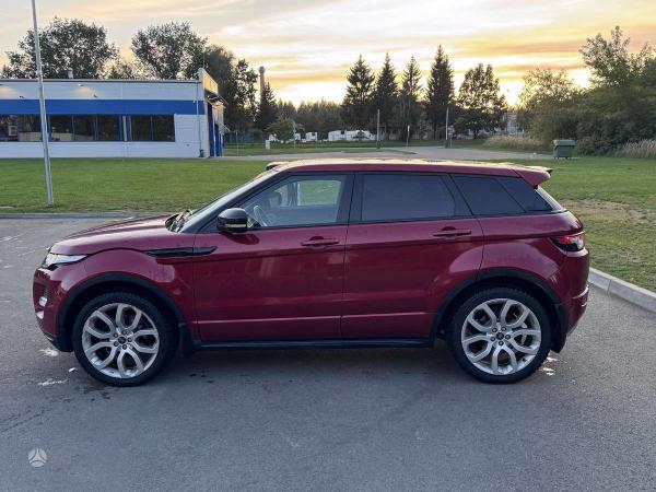 Red Land Rover Range Rover Evoque 2015 in Vilnius, with an engine capacity of 2.00 L and mileage of 126 thousand km for 14500 €, photo 7 on AUTOMOTO.COM.LV
