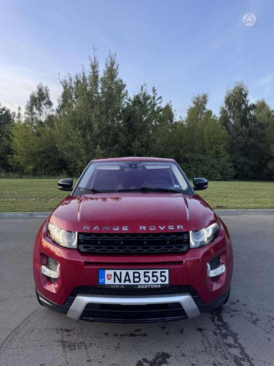Sarkans Land Rover Range Rover Evoque 2015 Viļņa, ar dzinēja tilpumu 2.00 L un nobraukumu 126 tūkst. km par 14500 €, foto 8 vietnē AUTOMOTO.COM.LV