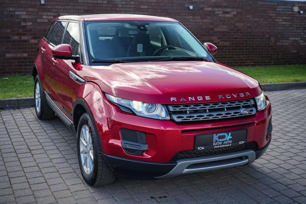 Sarkans Land Rover Range Rover Evoque 2015 Marijampole, ar dzinēja tilpumu 2.18 L un nobraukumu 289 tūkst. km par 9750 €, foto 3 vietnē AUTOMOTO.COM.LV