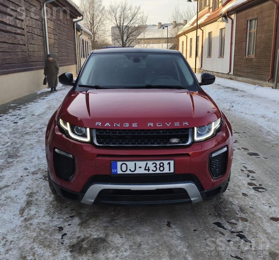 Sarkans Land Rover Range Rover Evoque 2016 Jelgava, ar dzinēja tilpumu 2.00 L un nobraukumu 0 tūkst. km par 12990 €, foto 5 vietnē AUTOMOTO.COM.LV