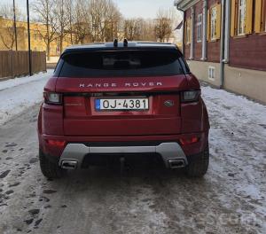 Sarkans Land Rover Range Rover Evoque 2016 Jelgava, ar dzinēja tilpumu 2.00 L un nobraukumu 0 tūkst. km par 12990 €, foto 6 vietnē AUTOMOTO.COM.LV
