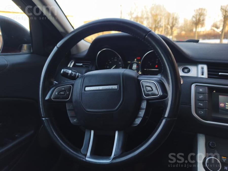 Sarkans Land Rover Range Rover Evoque 2016 Jelgava, ar dzinēja tilpumu 2.00 L un nobraukumu 0 tūkst. km par 12990 €, foto 12 vietnē AUTOMOTO.COM.LV