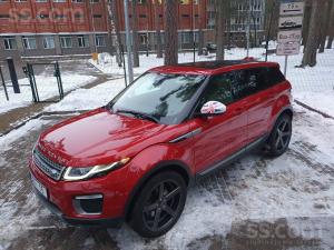 Sarkans Land Rover Range Rover Evoque 2016 Rīga, ar dzinēja tilpumu 2.00 L un nobraukumu 219 tūkst. km par 14500 €, foto 9 vietnē AUTOMOTO.COM.LV