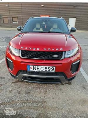 Red Land Rover Range Rover Evoque 2016 in Jonava, with an engine capacity of 2.00 L and mileage of 232 thousand km for 11000 €, photo  on AUTOMOTO.COM.LV