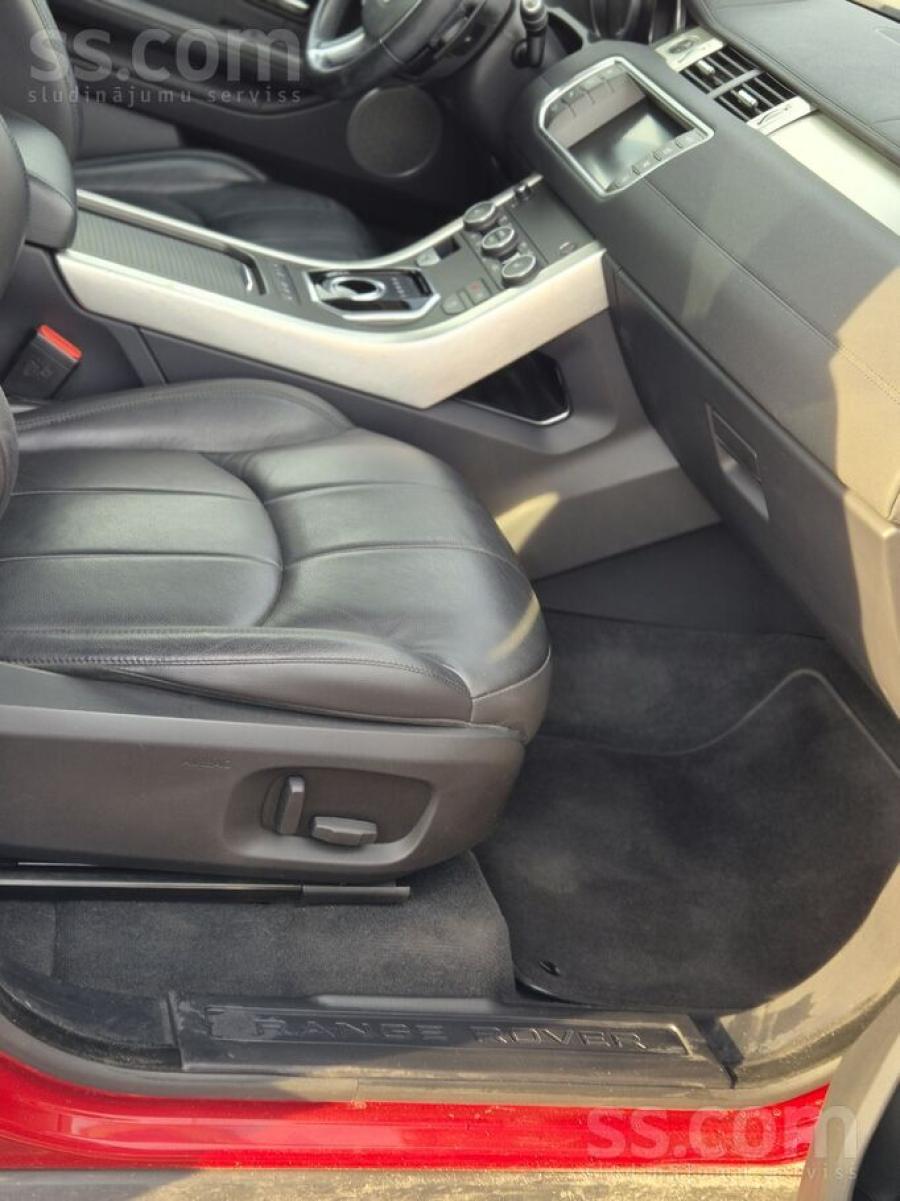 Sarkans Land Rover Range Rover Evoque 2016 Rīga, ar dzinēja tilpumu 2.00 L un nobraukumu 93 tūkst. km par 20500 €, foto 10 vietnē AUTOMOTO.COM.LV