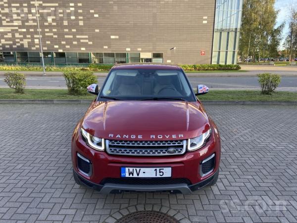 Red Land Rover Range Rover Evoque 2016 in Riga, with an engine capacity of 2.00 L and mileage of 221 thousand km for 13100 €, photo 1 on AUTOMOTO.COM.LV