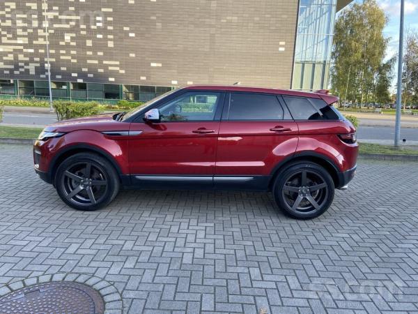 Red Land Rover Range Rover Evoque 2016 in Riga, with an engine capacity of 2.00 L and mileage of 221 thousand km for 13100 €, photo 5 on AUTOMOTO.COM.LV