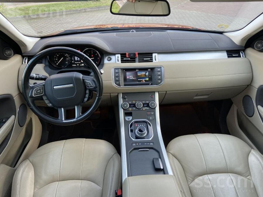 Sarkans Land Rover Range Rover Evoque 2016 Rīga, ar dzinēja tilpumu 2.00 L un nobraukumu 221 tūkst. km par 13100 €, foto 13 vietnē AUTOMOTO.COM.LV