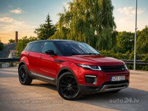 Sarkans Land Rover Range Rover Evoque 2016 Tartu, ar dzinēja tilpumu 2.00 L un nobraukumu 168 tūkst. km par 12590 €, foto  vietnē AUTOMOTO.COM.LV