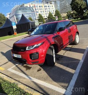 Sarkans Land Rover Range Rover Evoque 2016 Rīga, ar dzinēja tilpumu 2.00 L un nobraukumu 94 tūkst. km par 15000 €, foto 3 vietnē AUTOMOTO.COM.LV