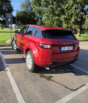 Sarkans Land Rover Range Rover Evoque 2016 Rīga, ar dzinēja tilpumu 2.00 L un nobraukumu 94 tūkst. km par 15000 €, foto 4 vietnē AUTOMOTO.COM.LV
