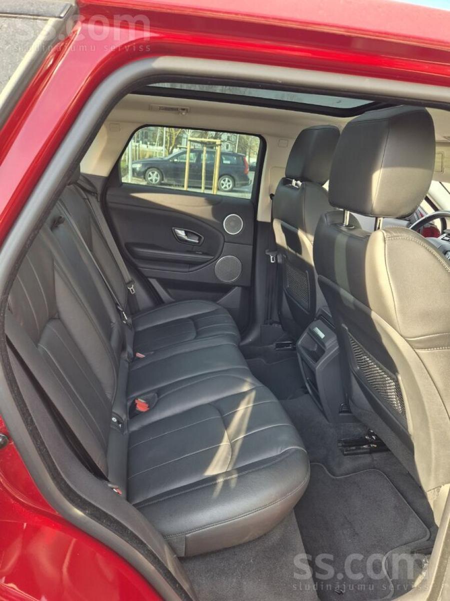 Sarkans Land Rover Range Rover Evoque 2016 Rīga, ar dzinēja tilpumu 2.00 L un nobraukumu 94 tūkst. km par 15000 €, foto 8 vietnē AUTOMOTO.COM.LV