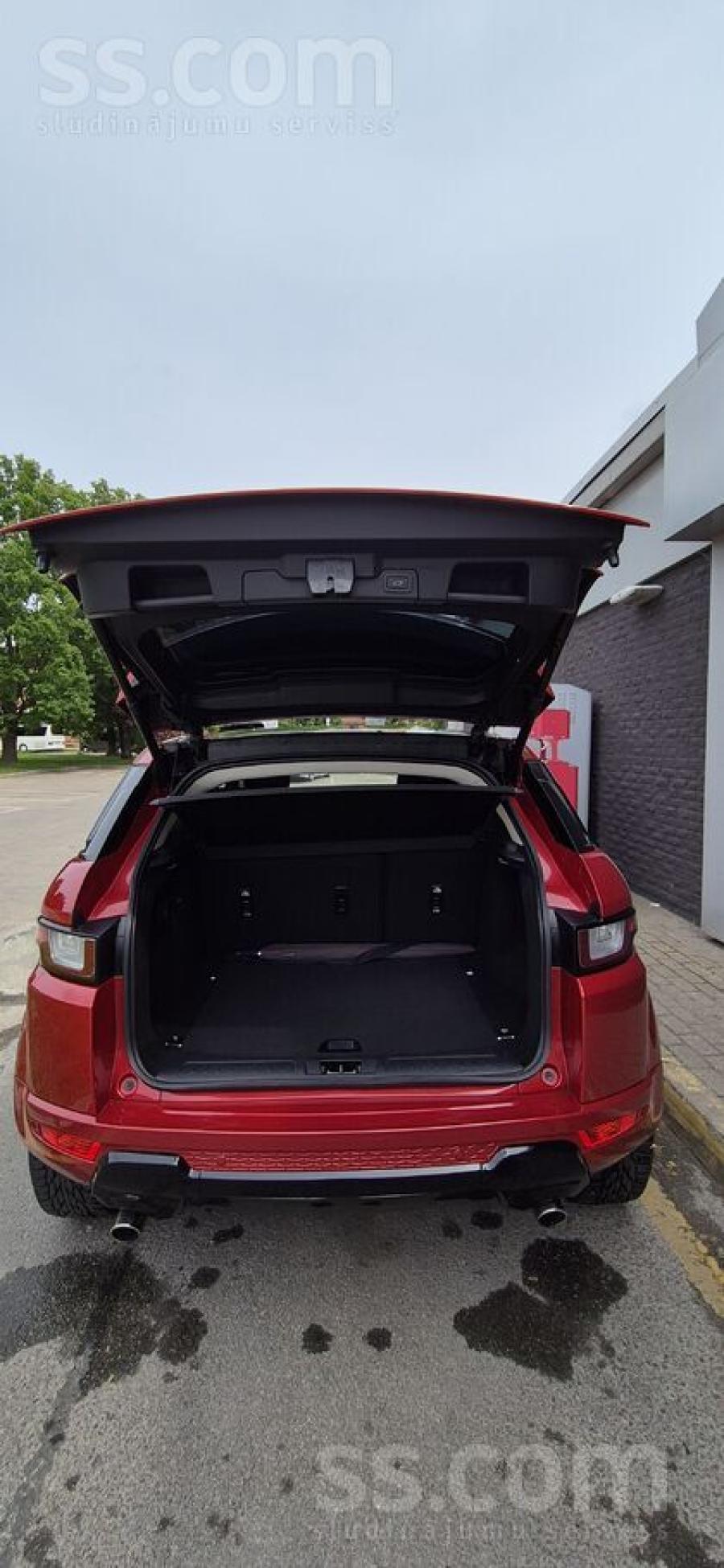 Sarkans Land Rover Range Rover Evoque 2016 Rīga, ar dzinēja tilpumu 2.00 L un nobraukumu 94 tūkst. km par 15000 €, foto 10 vietnē AUTOMOTO.COM.LV