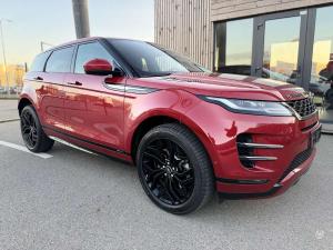 Red Land Rover Range Rover Evoque 2019 in Vilnius, with an engine capacity of 2.00 L and mileage of 104 thousand km for 22900 €, photo  on AUTOMOTO.COM.LV