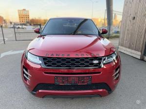 Red Land Rover Range Rover Evoque 2019 in Vilnius, with an engine capacity of 2.00 L and mileage of 104 thousand km for 22900 €, photo 2 on AUTOMOTO.COM.LV
