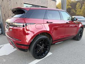 Red Land Rover Range Rover Evoque 2019 in Vilnius, with an engine capacity of 2.00 L and mileage of 104 thousand km for 22900 €, photo 3 on AUTOMOTO.COM.LV