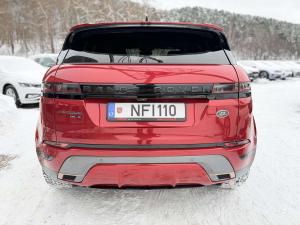 Red Land Rover Range Rover Evoque 2019 in Vilnius, with an engine capacity of 2.00 L and mileage of 105 thousand km for 22700 €, photo 6 on AUTOMOTO.COM.LV