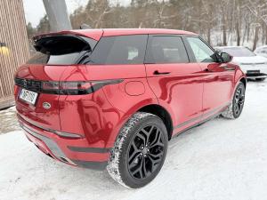 Red Land Rover Range Rover Evoque 2019 in Vilnius, with an engine capacity of 2.00 L and mileage of 105 thousand km for 22700 €, photo 7 on AUTOMOTO.COM.LV