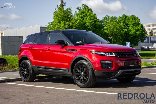 Red Land Rover Range Rover Evoque 2019 in Kaunas, with an engine capacity of 2.00 L and mileage of 250 thousand km for 12700 €, photo 3 on AUTOMOTO.COM.LV