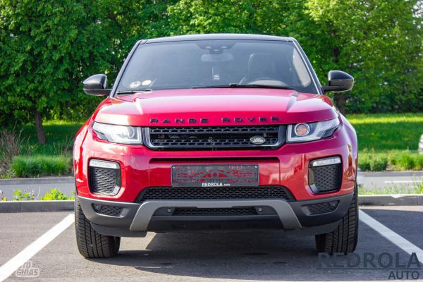 Sarkans Land Rover Range Rover Evoque 2019 Kauņa, ar dzinēja tilpumu 2.00 L un nobraukumu 250 tūkst. km par 12700 €, foto 2 vietnē AUTOMOTO.COM.LV
