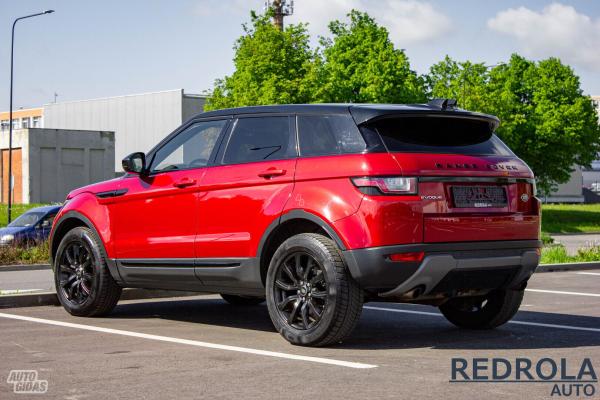 Sarkans Land Rover Range Rover Evoque 2019 Kauņa, ar dzinēja tilpumu 2.00 L un nobraukumu 250 tūkst. km par 12700 €, foto 6 vietnē AUTOMOTO.COM.LV