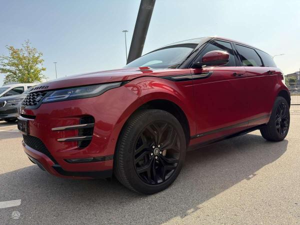 Sarkans Land Rover Range Rover Evoque 2019 Viļņa, ar dzinēja tilpumu 2.00 L un nobraukumu 124 tūkst. km par 19000 €, foto  vietnē AUTOMOTO.COM.LV