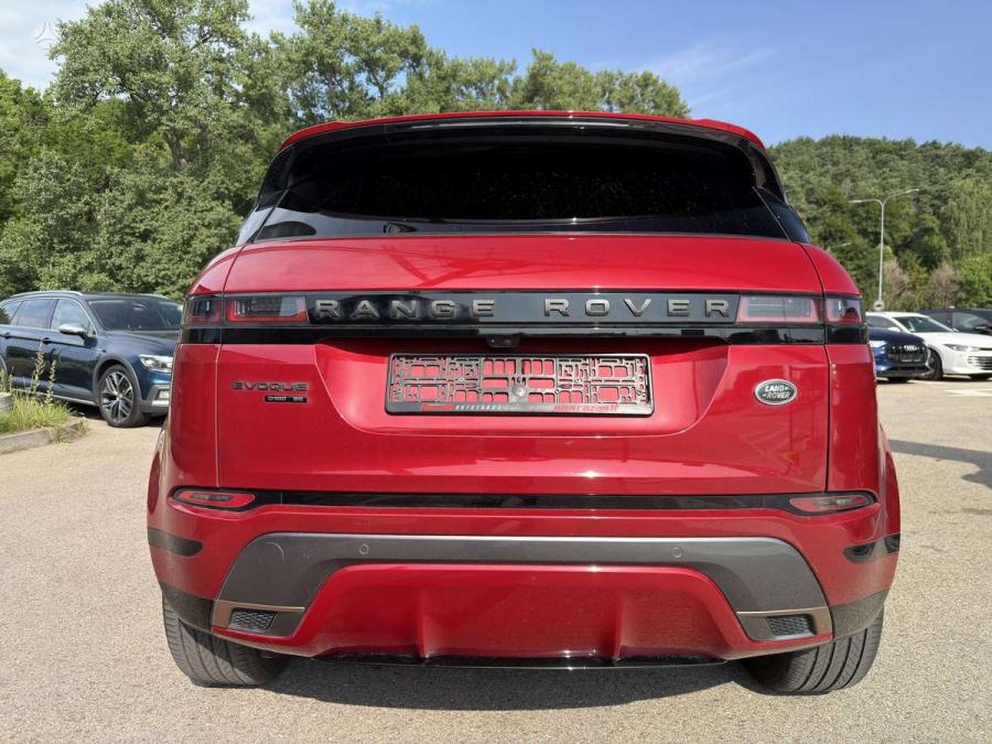 Sarkans Land Rover Range Rover Evoque 2019 Viļņa, ar dzinēja tilpumu 2.00 L un nobraukumu 124 tūkst. km par 19000 €, foto 6 vietnē AUTOMOTO.COM.LV