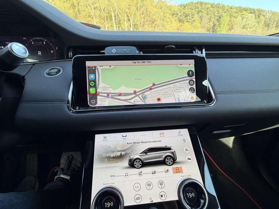 Sarkans Land Rover Range Rover Evoque 2019 Viļņa, ar dzinēja tilpumu 2.00 L un nobraukumu 124 tūkst. km par 19000 €, foto 8 vietnē AUTOMOTO.COM.LV