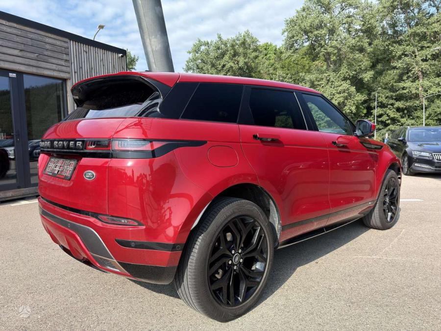 Sarkans Land Rover Range Rover Evoque 2019 Viļņa, ar dzinēja tilpumu 2.00 L un nobraukumu 124 tūkst. km par 18700 €, foto 6 vietnē AUTOMOTO.COM.LV
