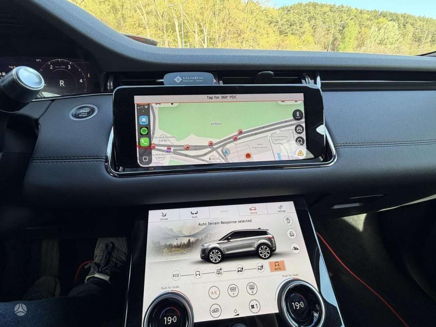Sarkans Land Rover Range Rover Evoque 2019 Viļņa, ar dzinēja tilpumu 2.00 L un nobraukumu 124 tūkst. km par 18700 €, foto 9 vietnē AUTOMOTO.COM.LV