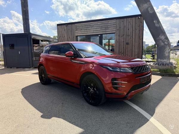 Red Land Rover Range Rover Evoque 2019 in Vilnius, with an engine capacity of 2.00 L and mileage of 125 thousand km for 18400 €, photo 1 on AUTOMOTO.COM.LV