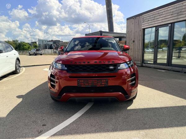 Red Land Rover Range Rover Evoque 2019 in Vilnius, with an engine capacity of 2.00 L and mileage of 125 thousand km for 18400 €, photo 2 on AUTOMOTO.COM.LV