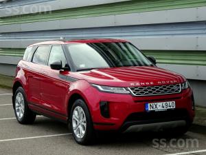 Sarkans Land Rover Range Rover Evoque 2020 Rīga, ar dzinēja tilpumu 2.00 L un nobraukumu 110 tūkst. km par 21500 €, foto 3 vietnē AUTOMOTO.COM.LV