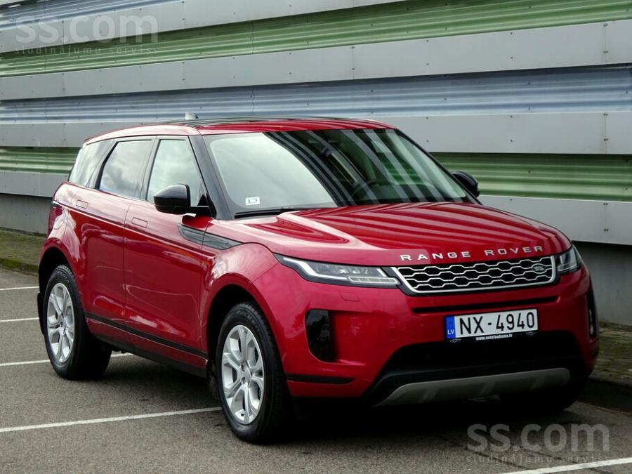 Sarkans Land Rover Range Rover Evoque 2020 Rīga, ar dzinēja tilpumu 2.00 L un nobraukumu 110 tūkst. km par 21500 €, foto 3 vietnē AUTOMOTO.COM.LV